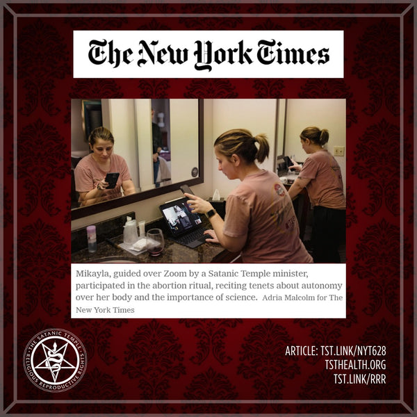 TST'S GROUNDBREAKING LEGAL ACTION FOR RELIGIOUS REPRODUCTIVE RIGHTS GA