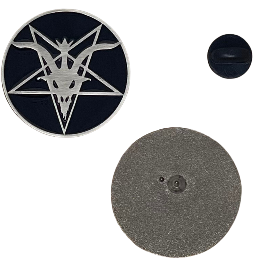 TST Black Logo Lapel Pin