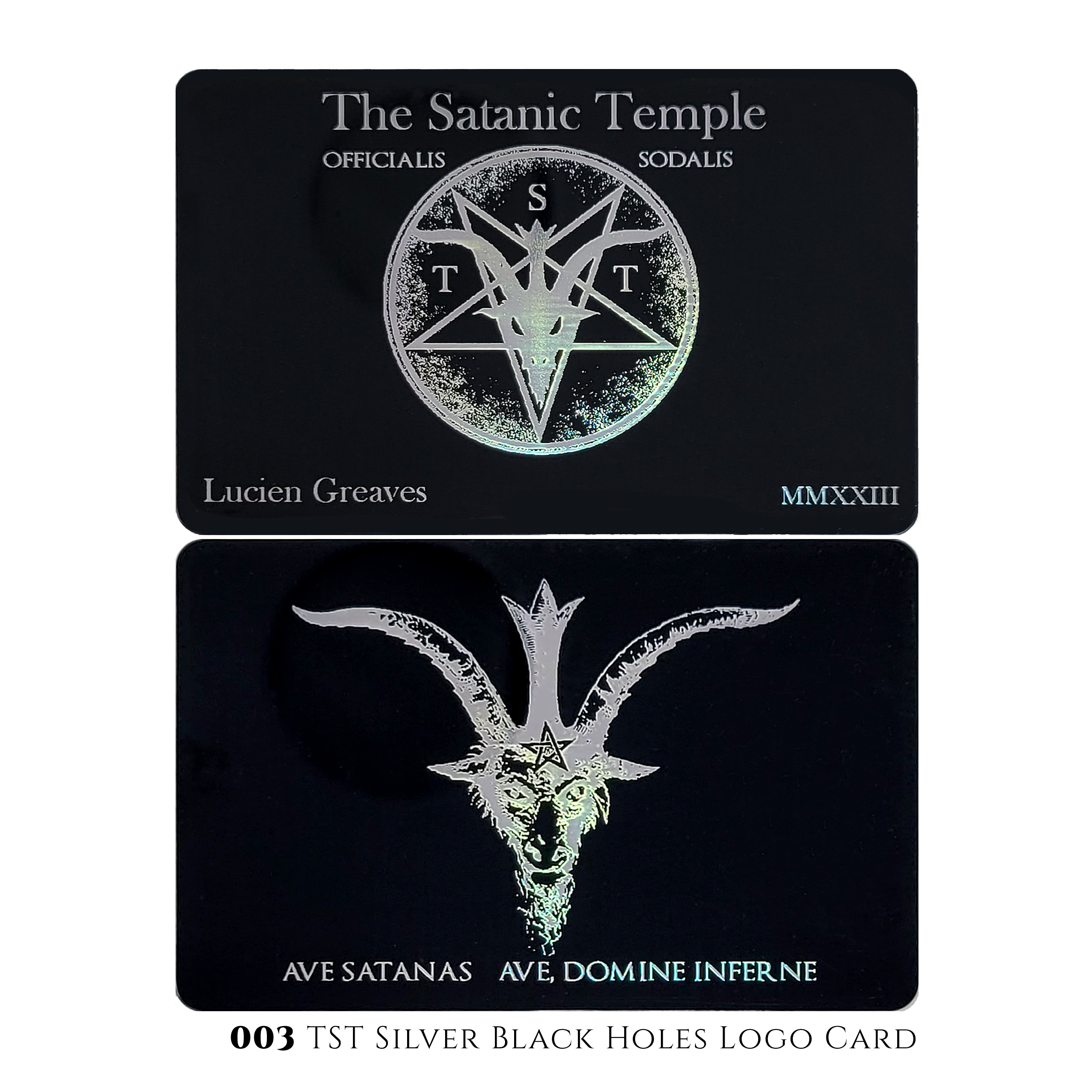 Official Membership Cards and Certificates - TST